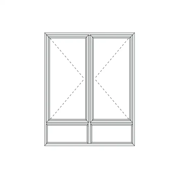 Aluminium Side Hung Window 1190 x 1490 - Affordable Choice